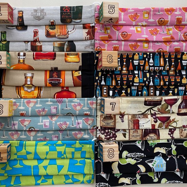 Cocktail Mask - Etsy