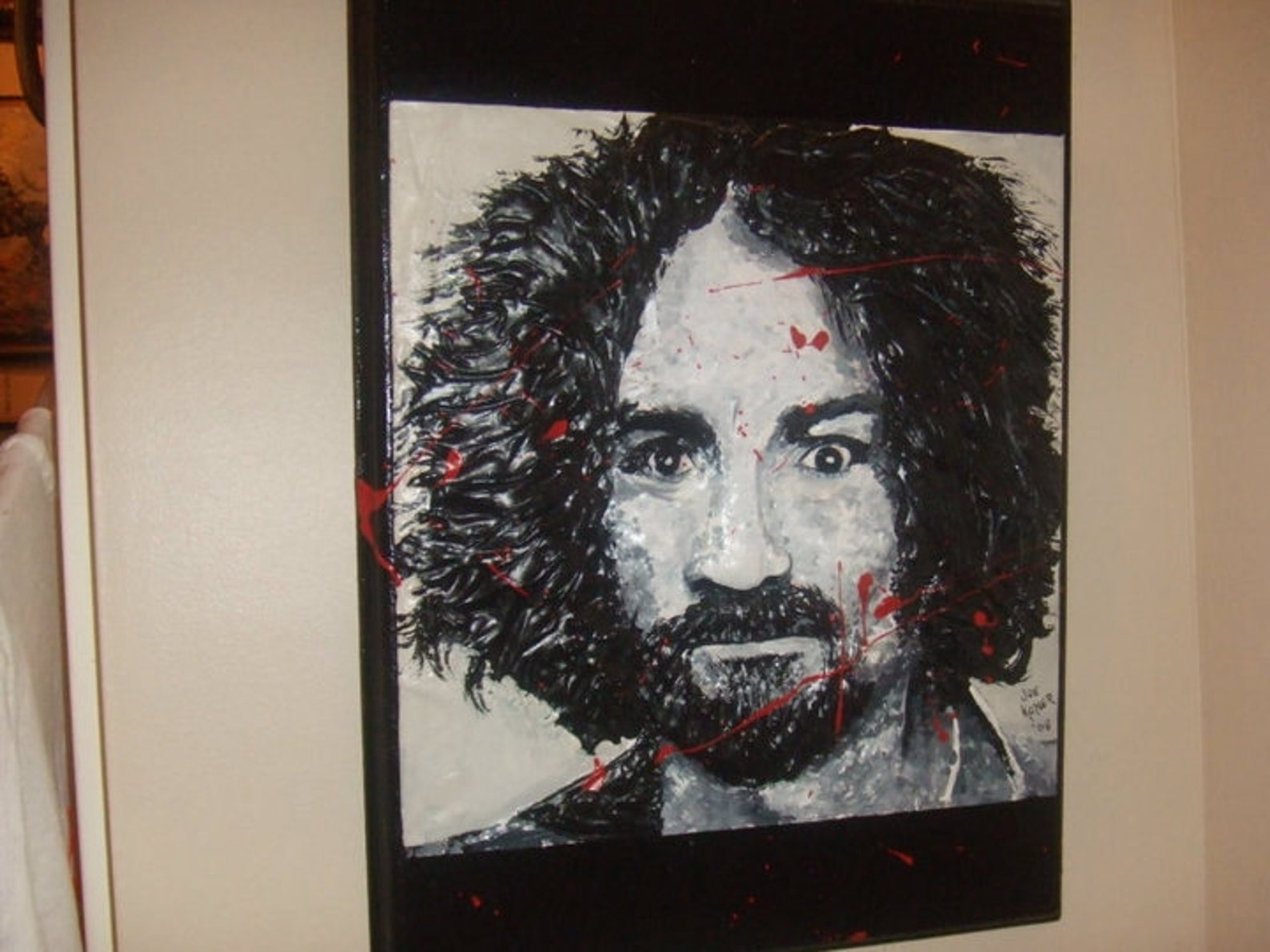 86. Unique Sculpted Artwork / Charles Manson ... Titled - Etsy