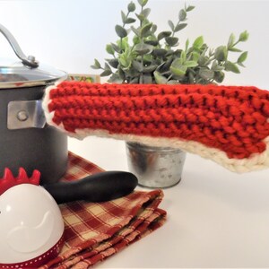 Knitted Cast Iron Pan Handle Cover | Etsy