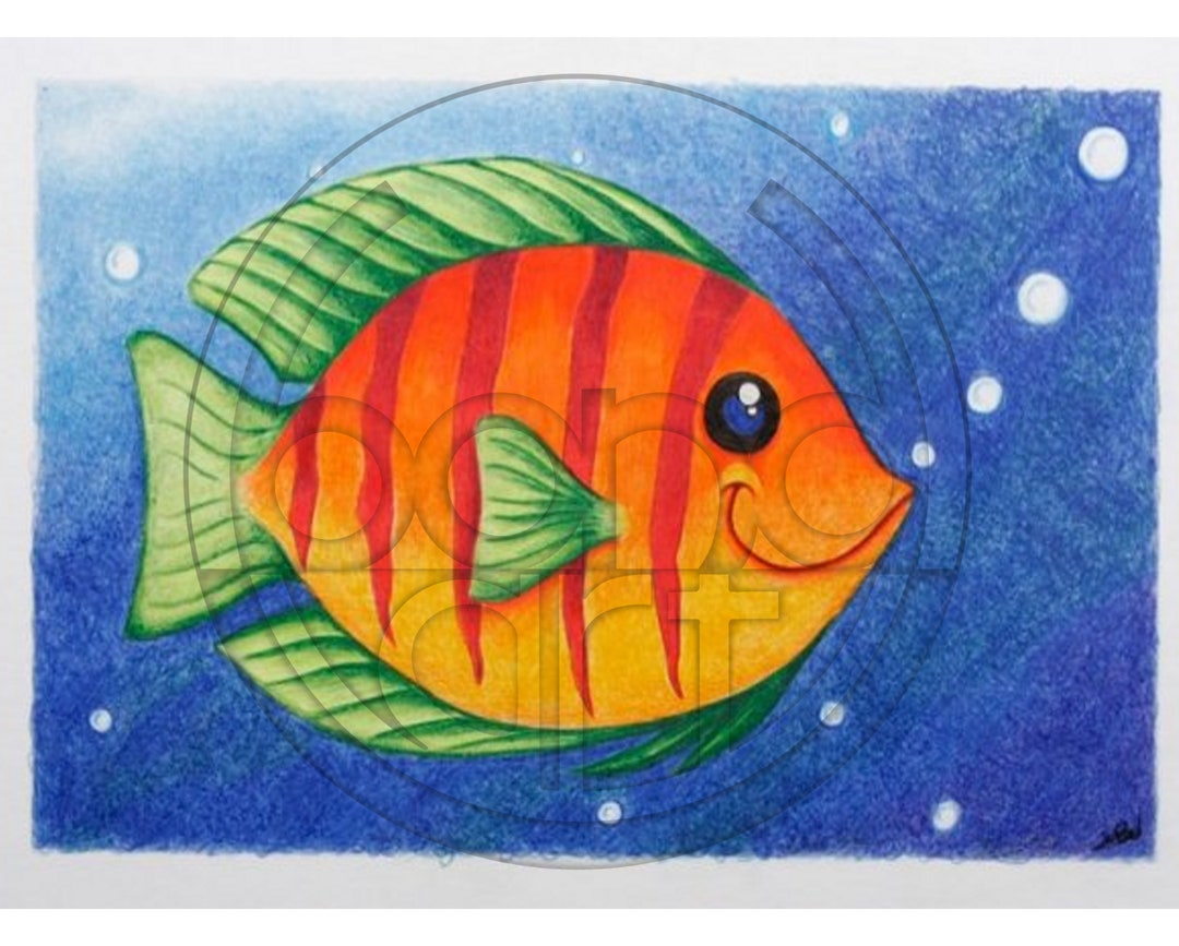 Smiley Fish - Etsy