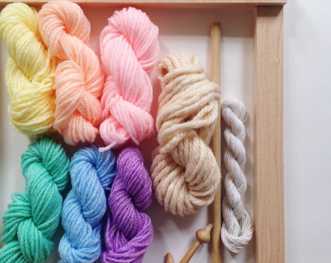 Yarn Packs for Using a Weaving Loom to Make a Wall Hanging - Etsy