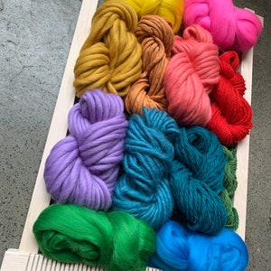 Bright Yarn and Fibre Pack for Weaving - Etsy