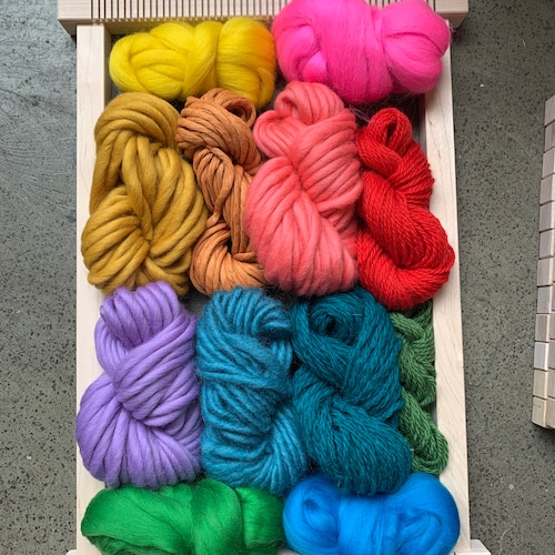 Seashell Yarn and Fibre Pack for Weaving - Etsy