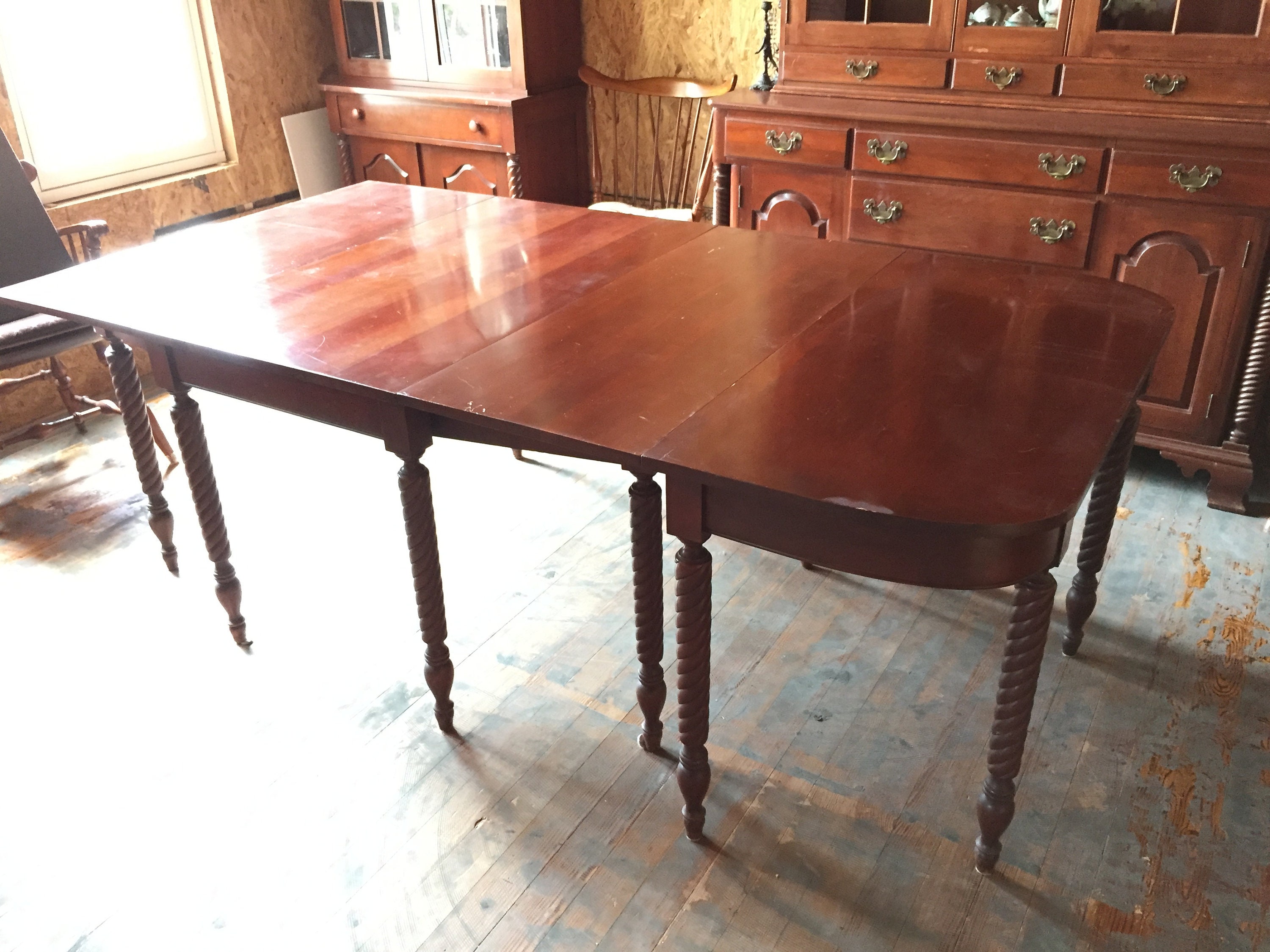 Solid Cherry Dining Room Table