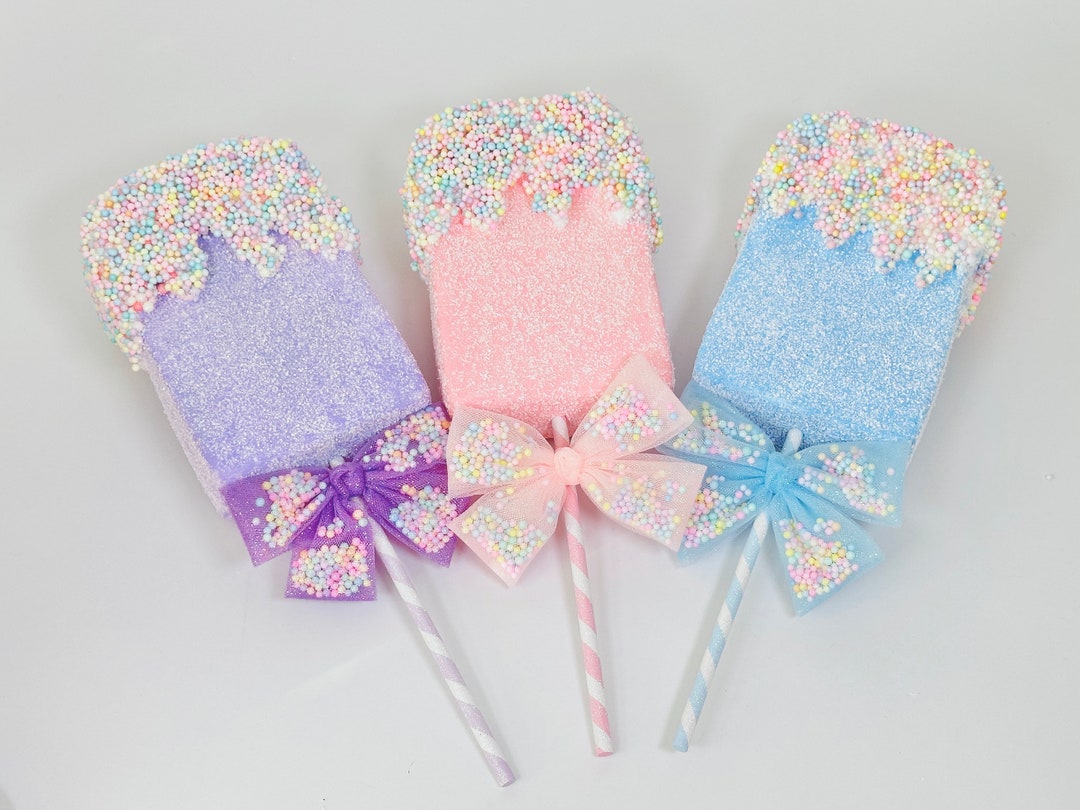 Large Popsicle Decoration, Fake Popsicle, Fake Ice Pop, Candy Land ...