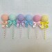 Pastel Snowball Christmas Tree Ornaments, Pastel Christmas Ornaments ...