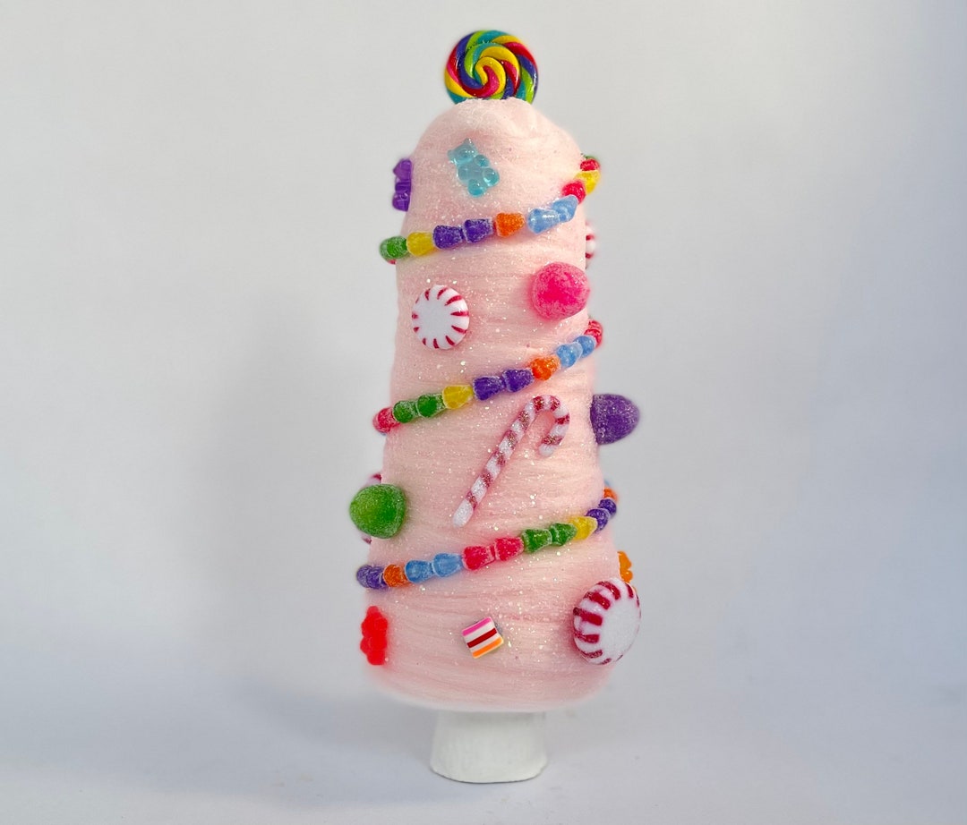 Cotton Candy Christmas Trees, Candy Land Trees, Pink Christmas Tree - Etsy