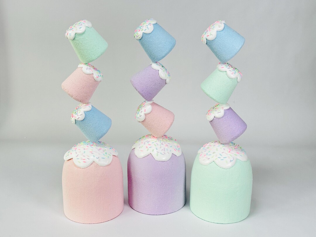 Topsy Turvy Jumbo Gumdrops, Gumdrop Centerpiece, Candy Land Ornaments ...