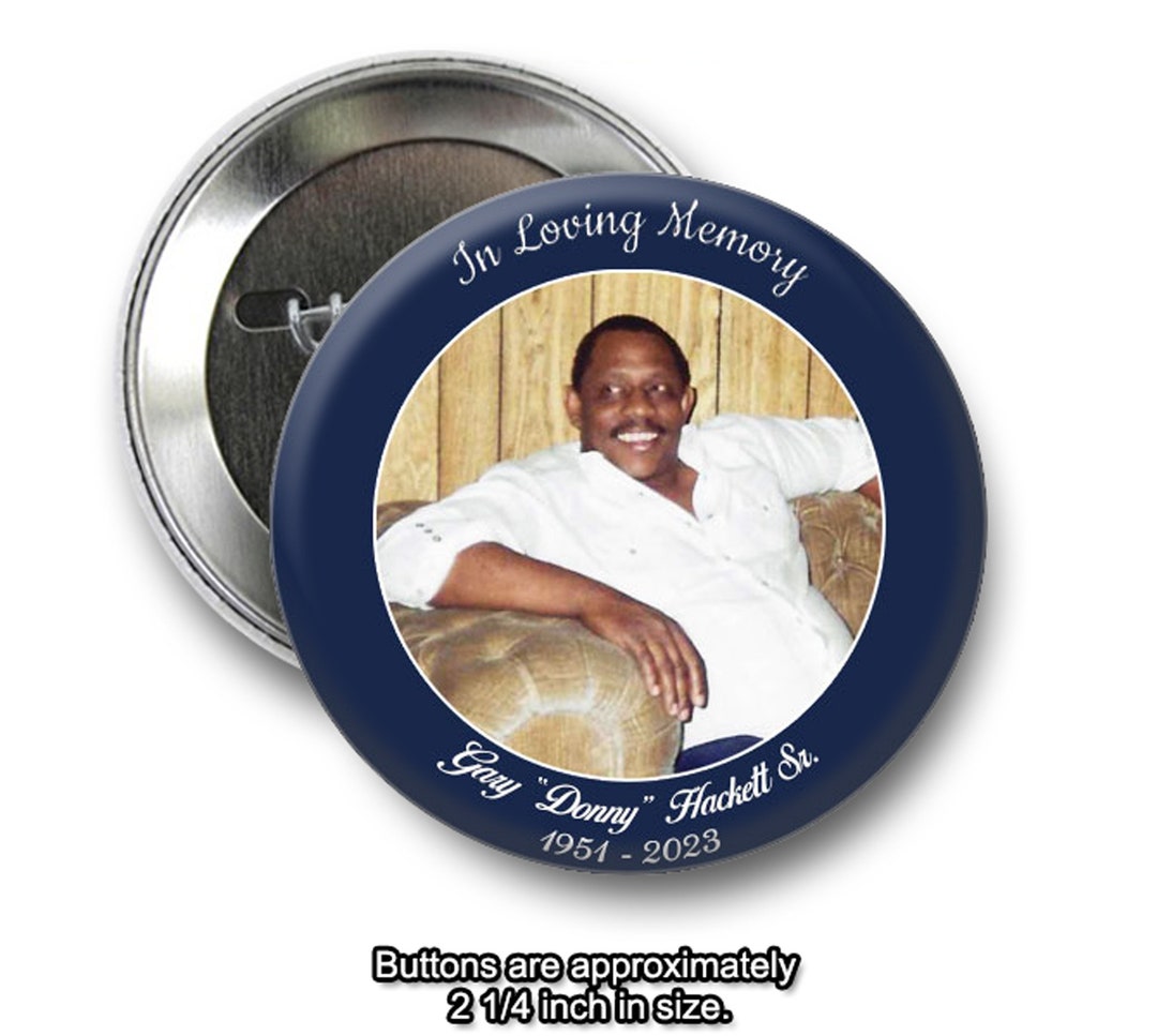 In Loving Memory Rest in Peace 2 Inch Pin Back Buttons - Etsy