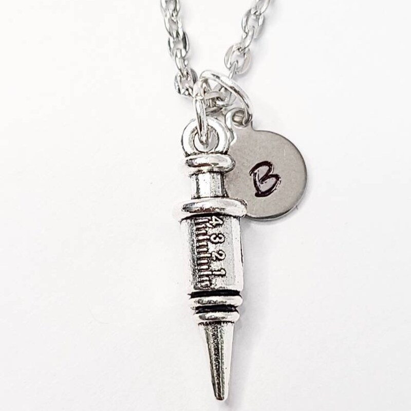 Syringe Necklace - Etsy