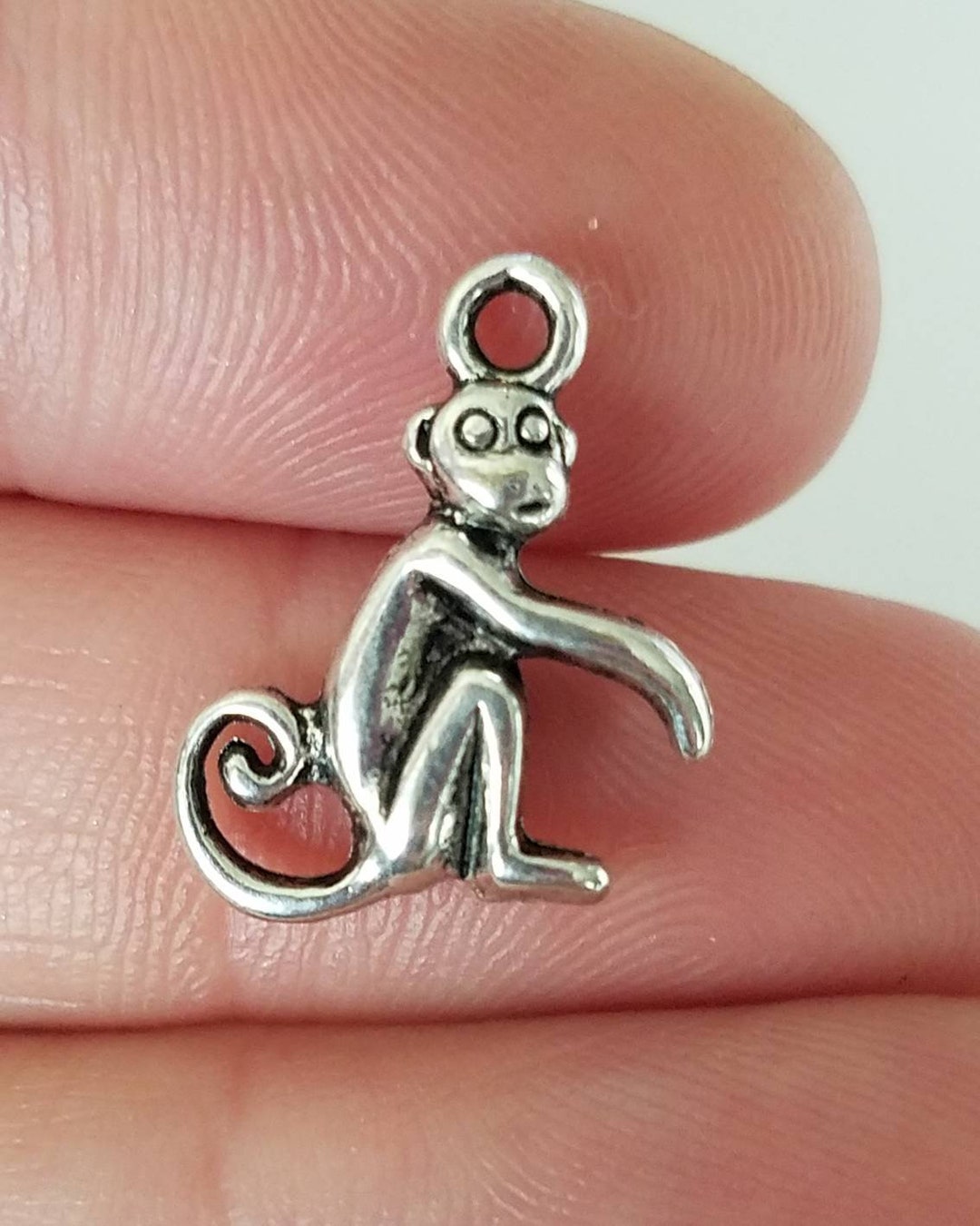 Monkey Charms, Silver Monkey Charms, Zoo Charms, Wholesale Charms ...