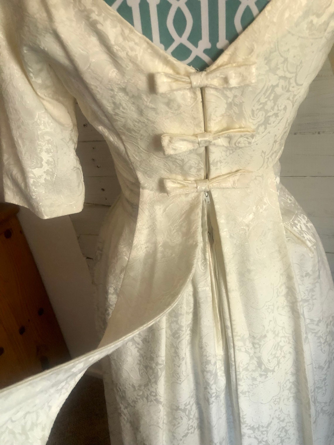 Vintage Lorrie Deb Wedding Dress 50s-60s - Etsy