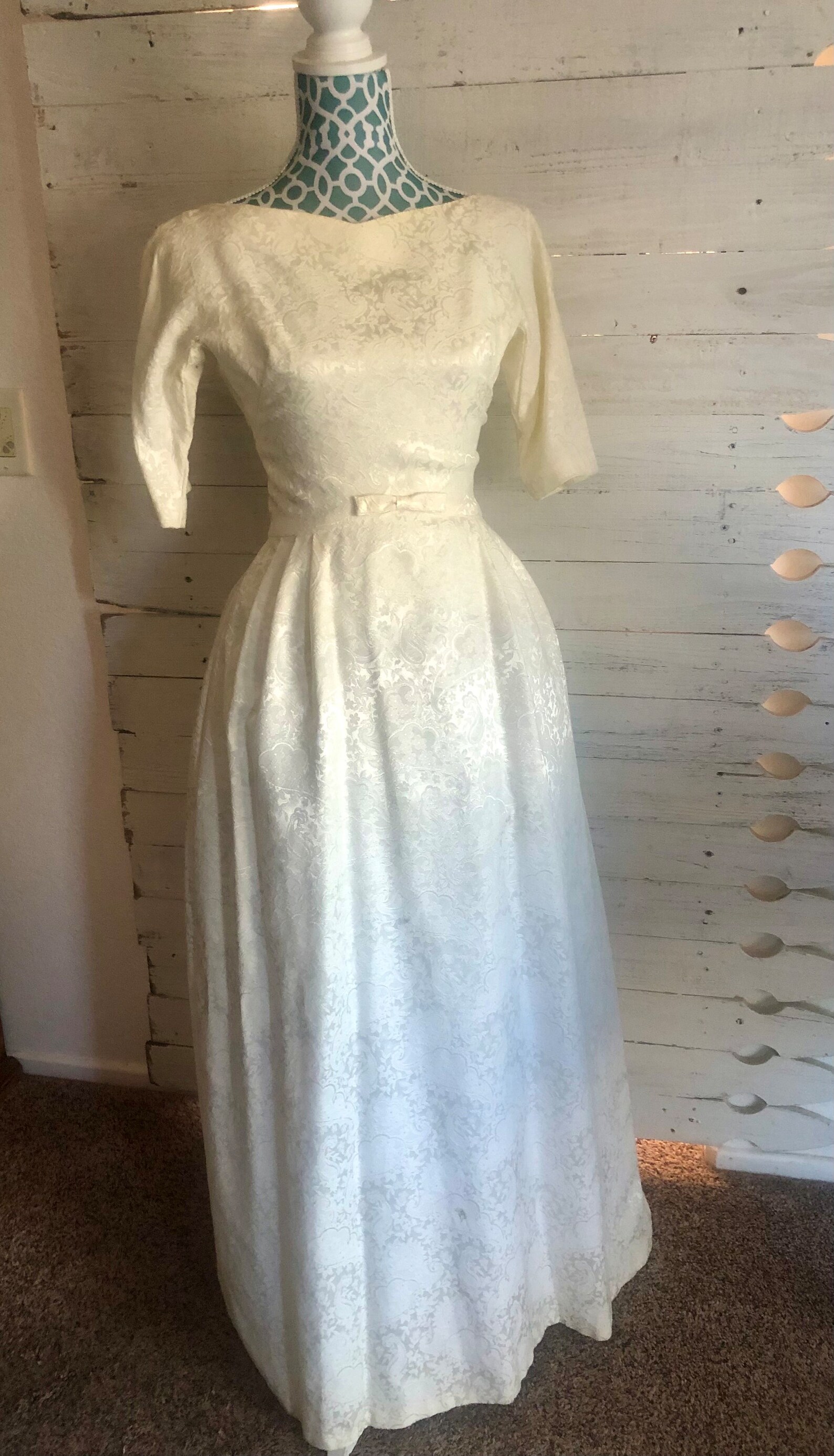 Vintage Lorrie Deb Wedding Dress 50s-60s - Etsy