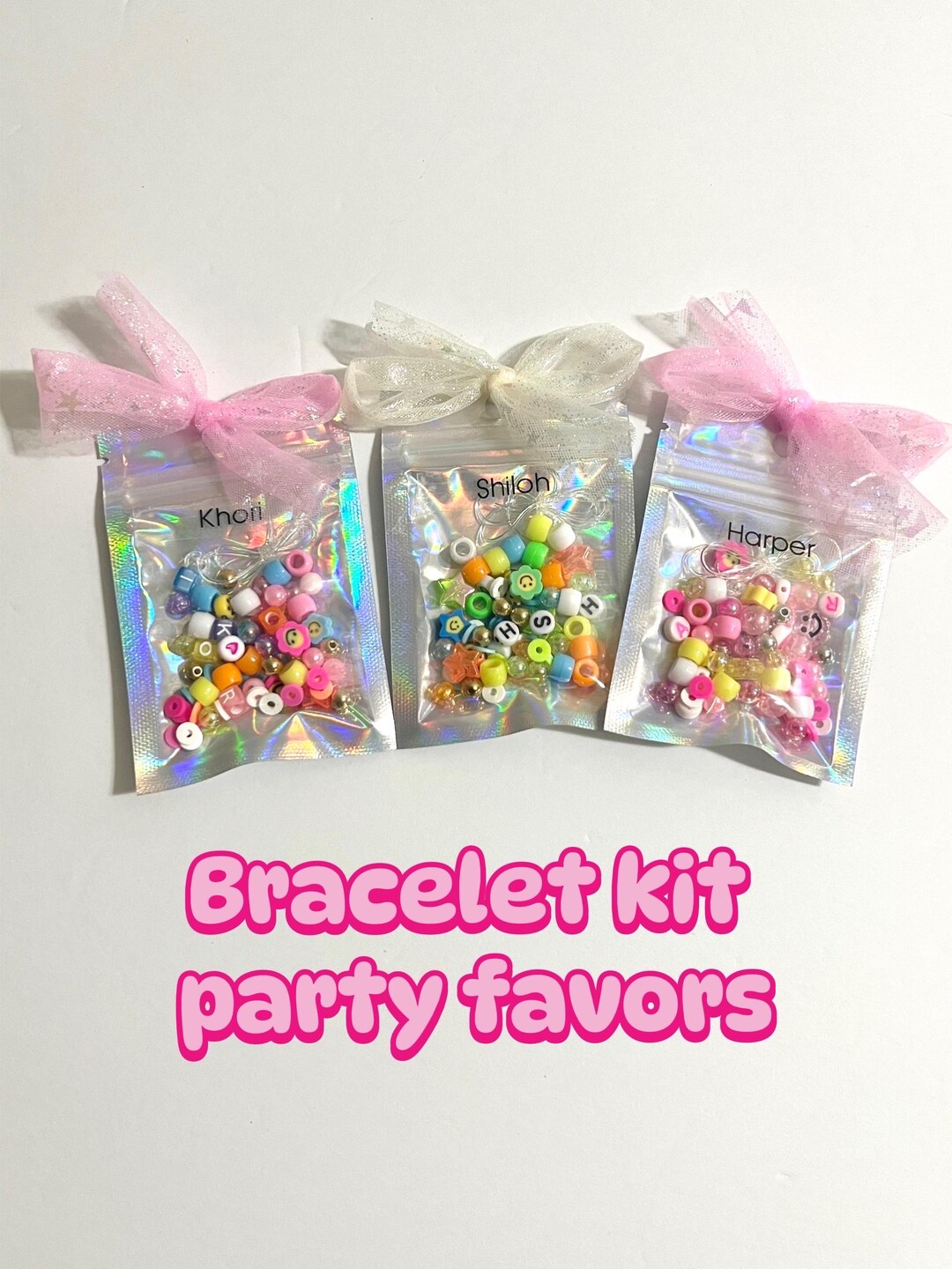 Make Your Own Bracelet, DIY Bracelet Kit Party Favor, Friendship ...