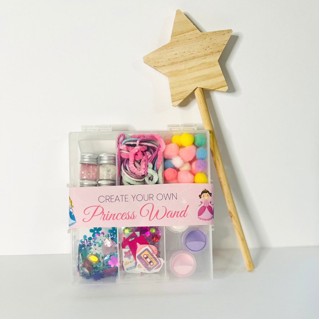 Create Your Own Princess Wand Kit DIY Fairy Wand Kit Wand - Etsy