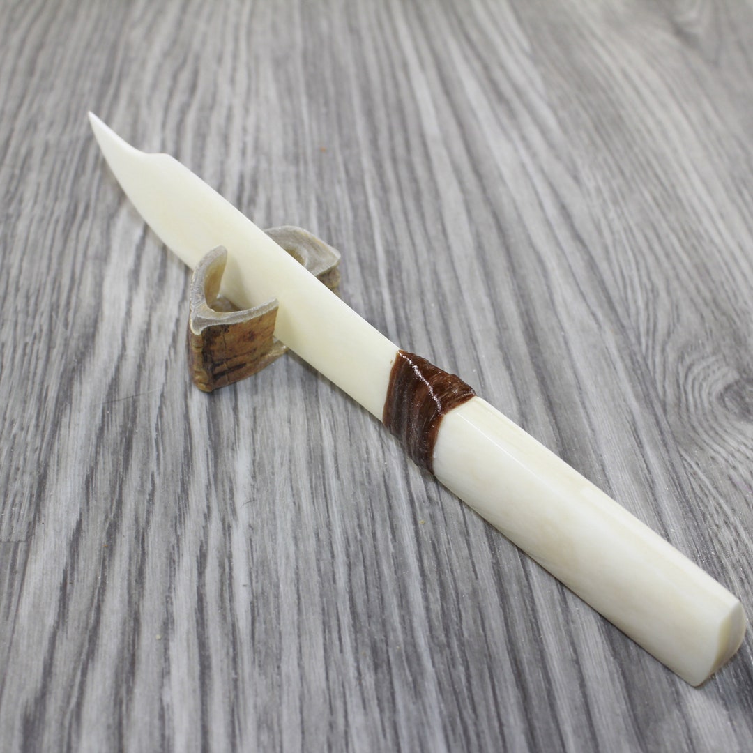 Bone Handle Bone Blade Ornamental Knife 2243 Mountain Man Knife - Etsy