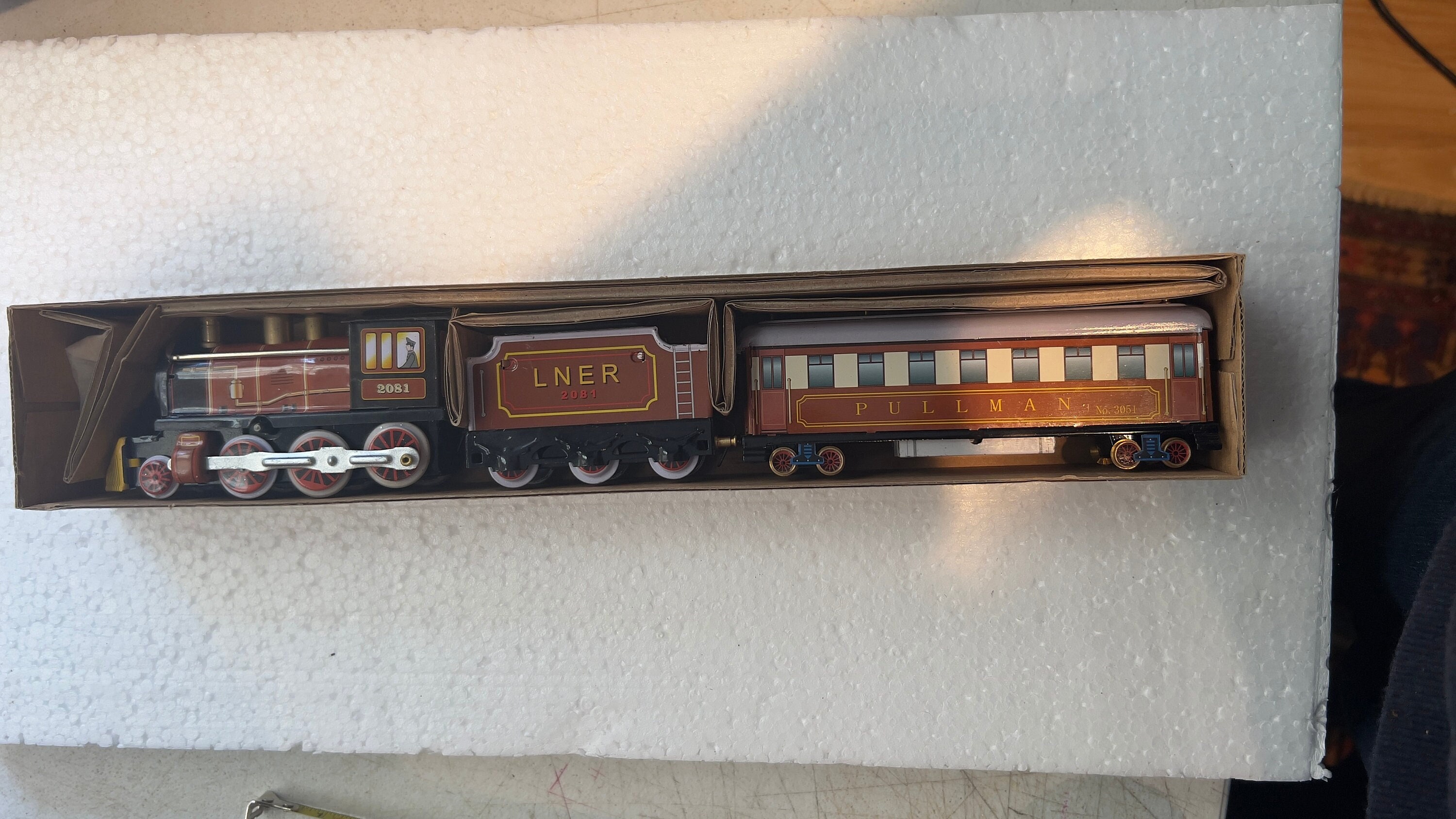 Clockwork Train LNER Clockwork Wind-up Toy Tin Toy - Etsy
