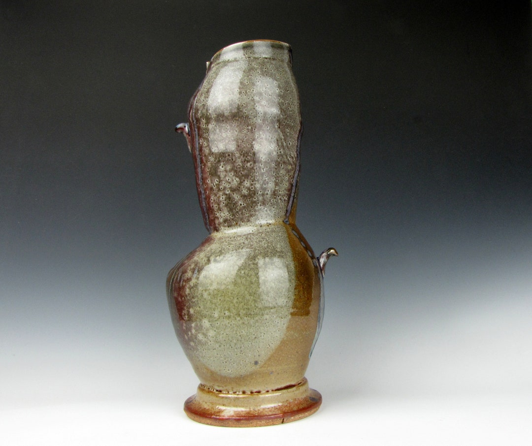 Graceful Dancing Vase - Altered - Shiny - Ceramic - 13" X 6" X 5 ...