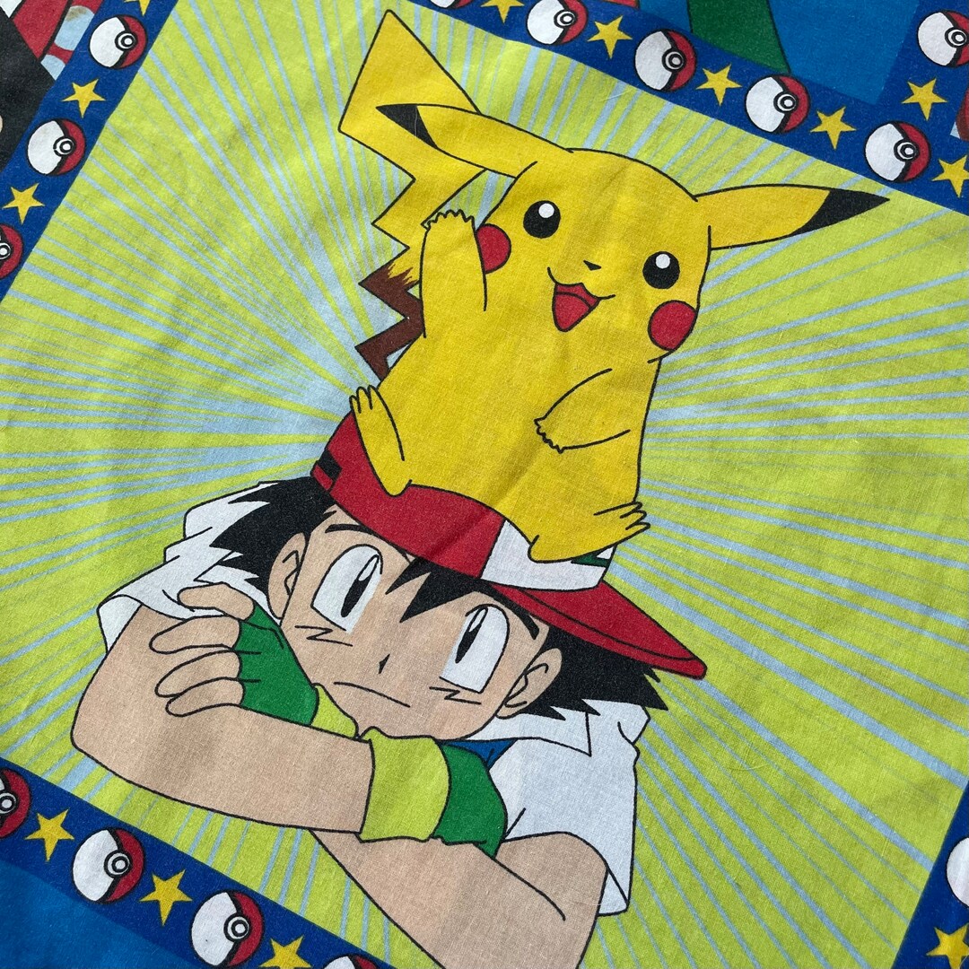 Vintage Retro Pokemon Single Doona Quilt Cover 1990s pikachu - Etsy
