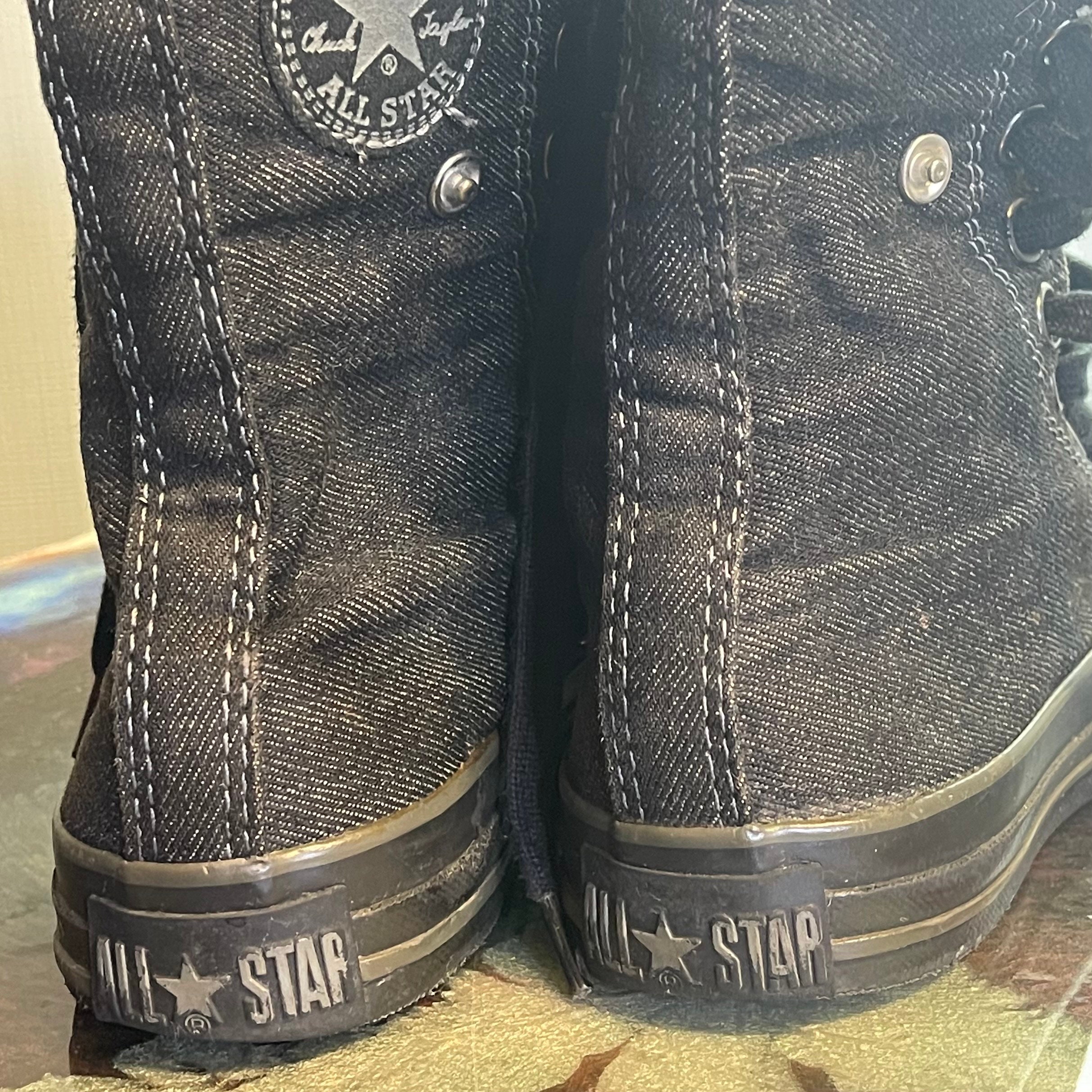 Converse All Star Shoes Chuck Taylor Unisex Ultra High Folding Top Lace ...