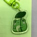 Mini Frog Acrylic Charm, Cute Frog Keychain - Etsy