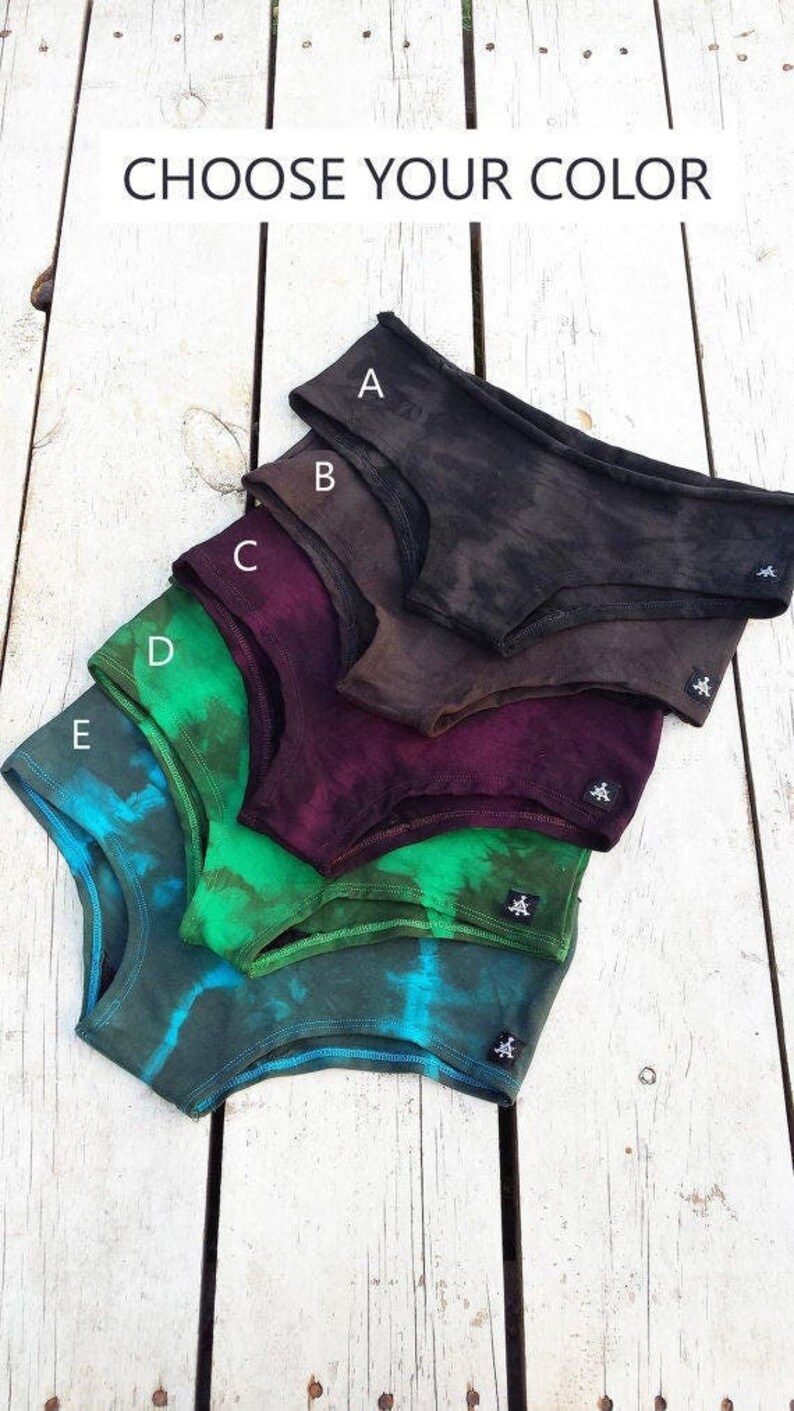 Sexy Tankini Set, Blue Tie Dye Swimsuit, Hippie Bikini, Yoga Outfit ...