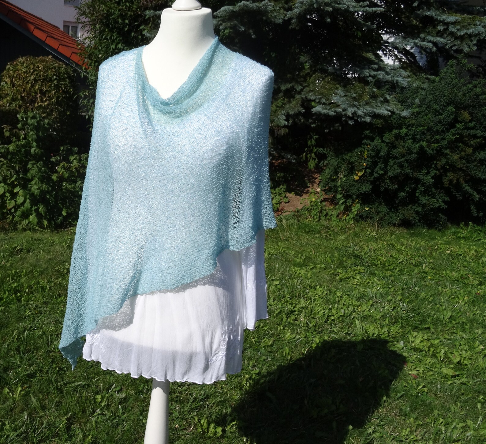 Women's Poncho, Knit Accessory Cape Shoulder Covering Lightweight ...