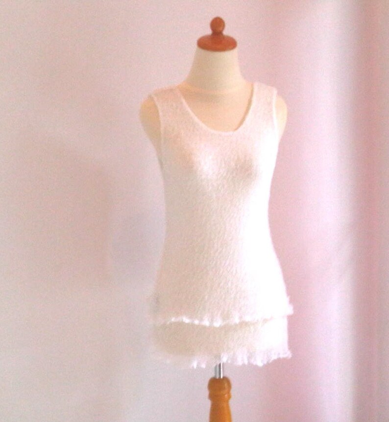 Stretch Top Boho Women Layered Ruffle Knit Shirt Casual Long Sleeve Top ...