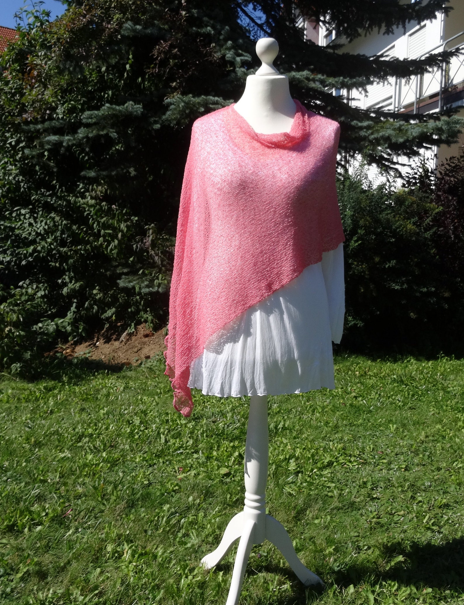 Women's Poncho, Knit Accessory Cape Shoulder Covering Lightweight ...