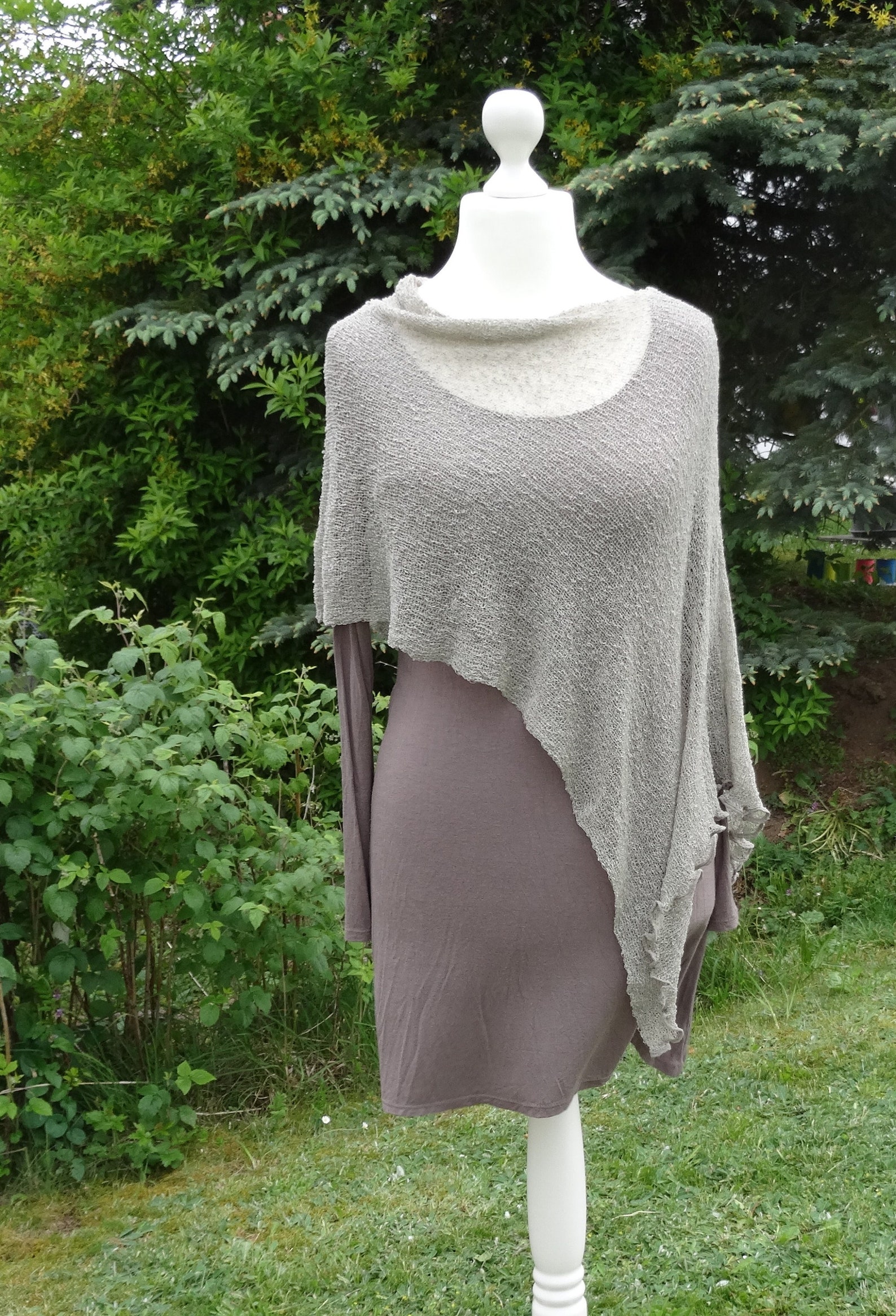 Women's Poncho, Knit Accessory Cape Shoulder Covering Lightweight ...