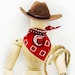 Cowboy Hat REINWEAR Sewing Pattern for 18 Inch Dolls - Etsy