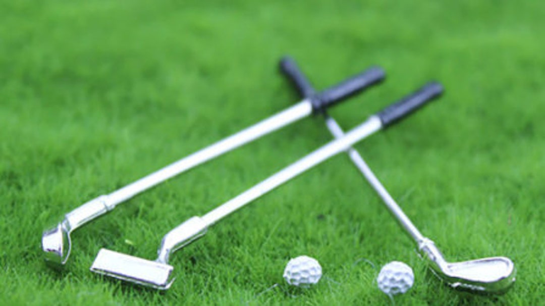 Elf Prop Golf Clubs Elf Accessory Elf Sports Dollhouse Miniature Doll ...