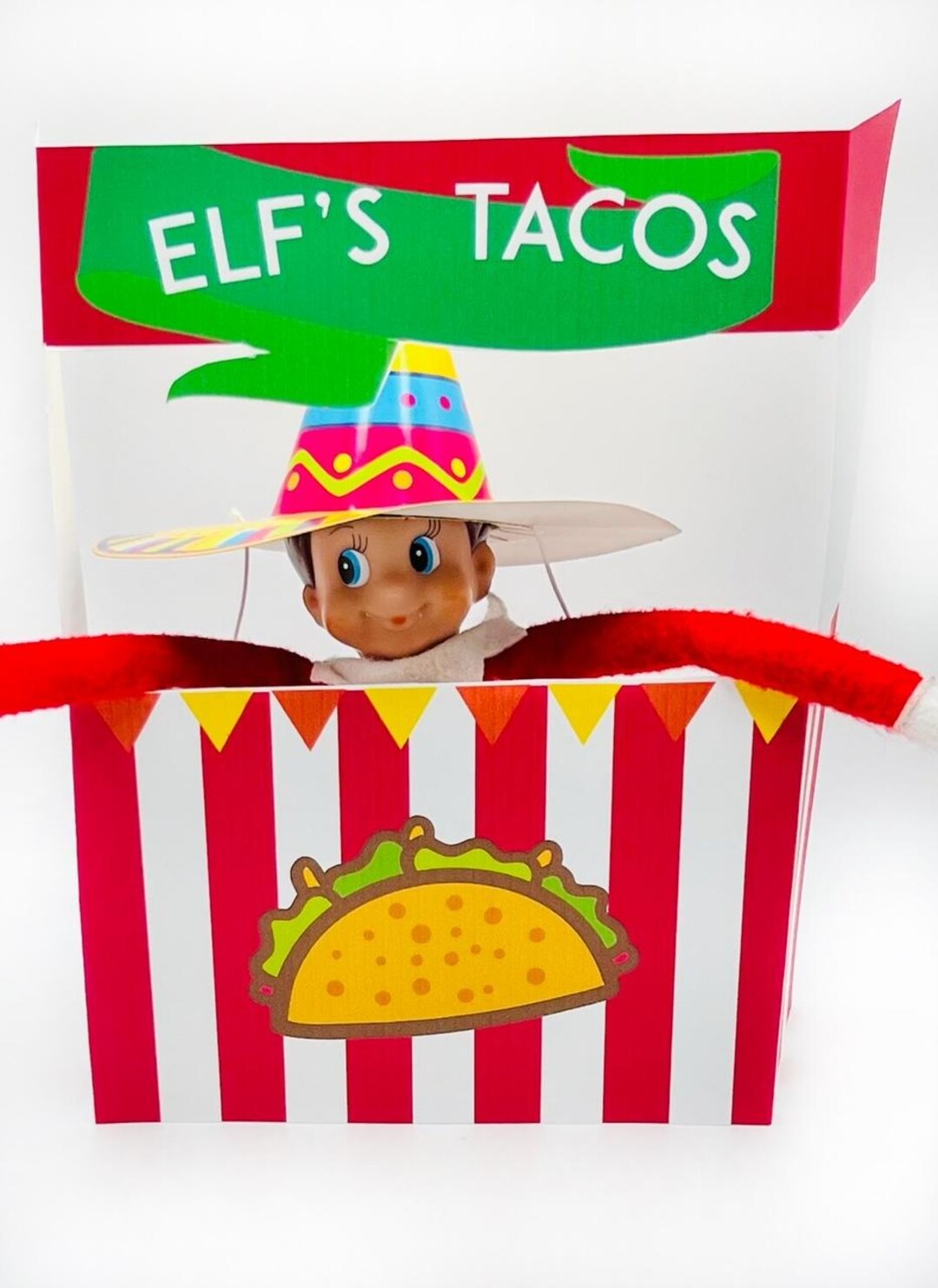 Digital Download Elf Taco Stand - Etsy