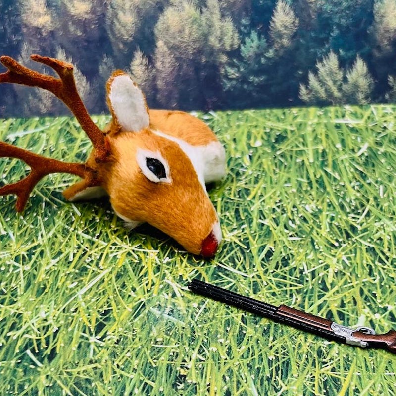 Fake Deer Head - Etsy