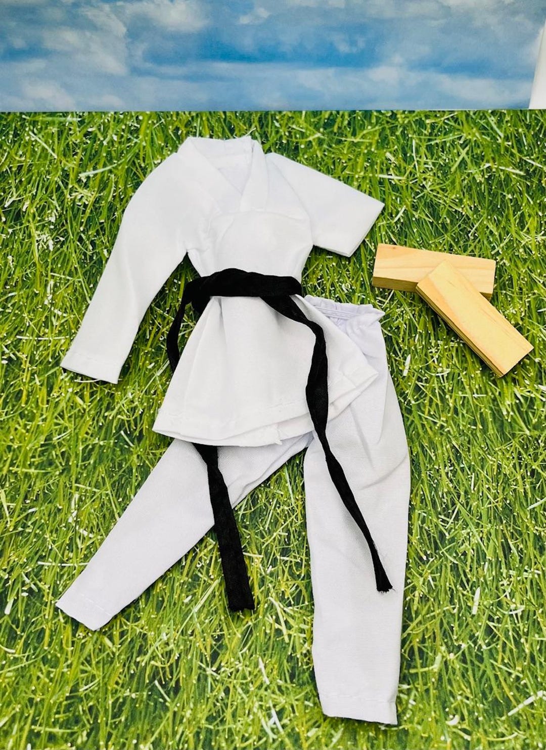 Elf Kit, Karate Outfi, Elf Prop Fits 12" Dolls Christmas Elf Doll ...