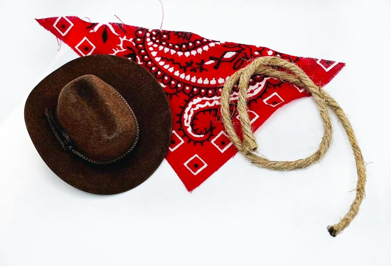 NEW! Elf Cowboy Set Doll Cowboy Hat Miniature Bandana - Etsy