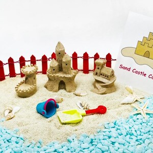 Elf Prop Beach Sandcastles Dollhouse Accessory Mini Beach Toys for 12 ...