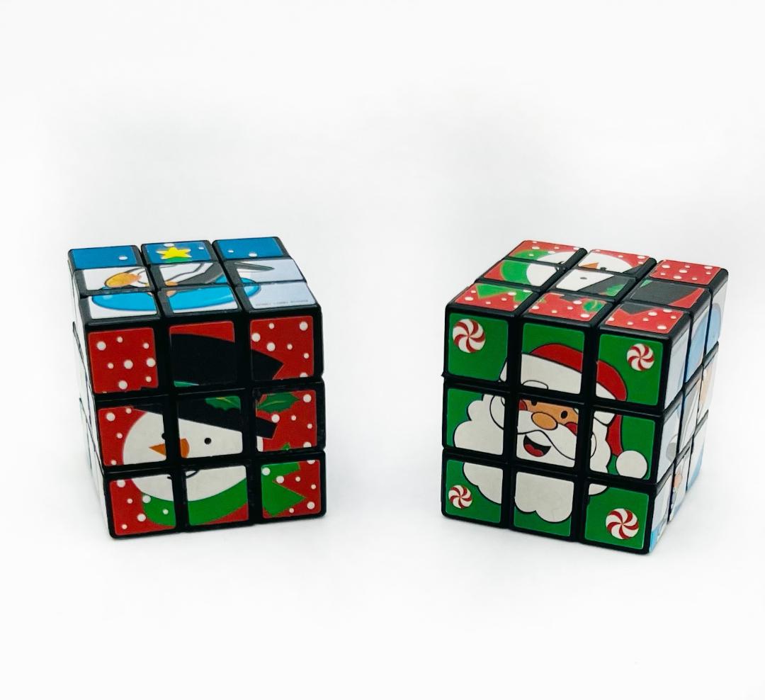 Elf Puzzle Cube: Christmas Dollhouse Miniature Prop - Etsy