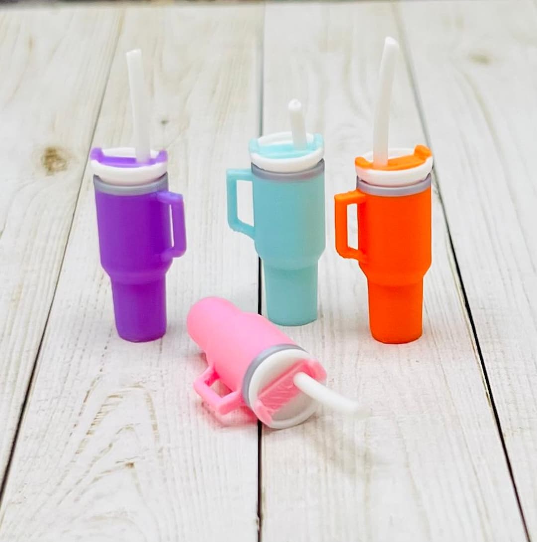 Miniature Stanley Cups, Elf Prop, Dollhouse Coffee Mug, Mini Water ...