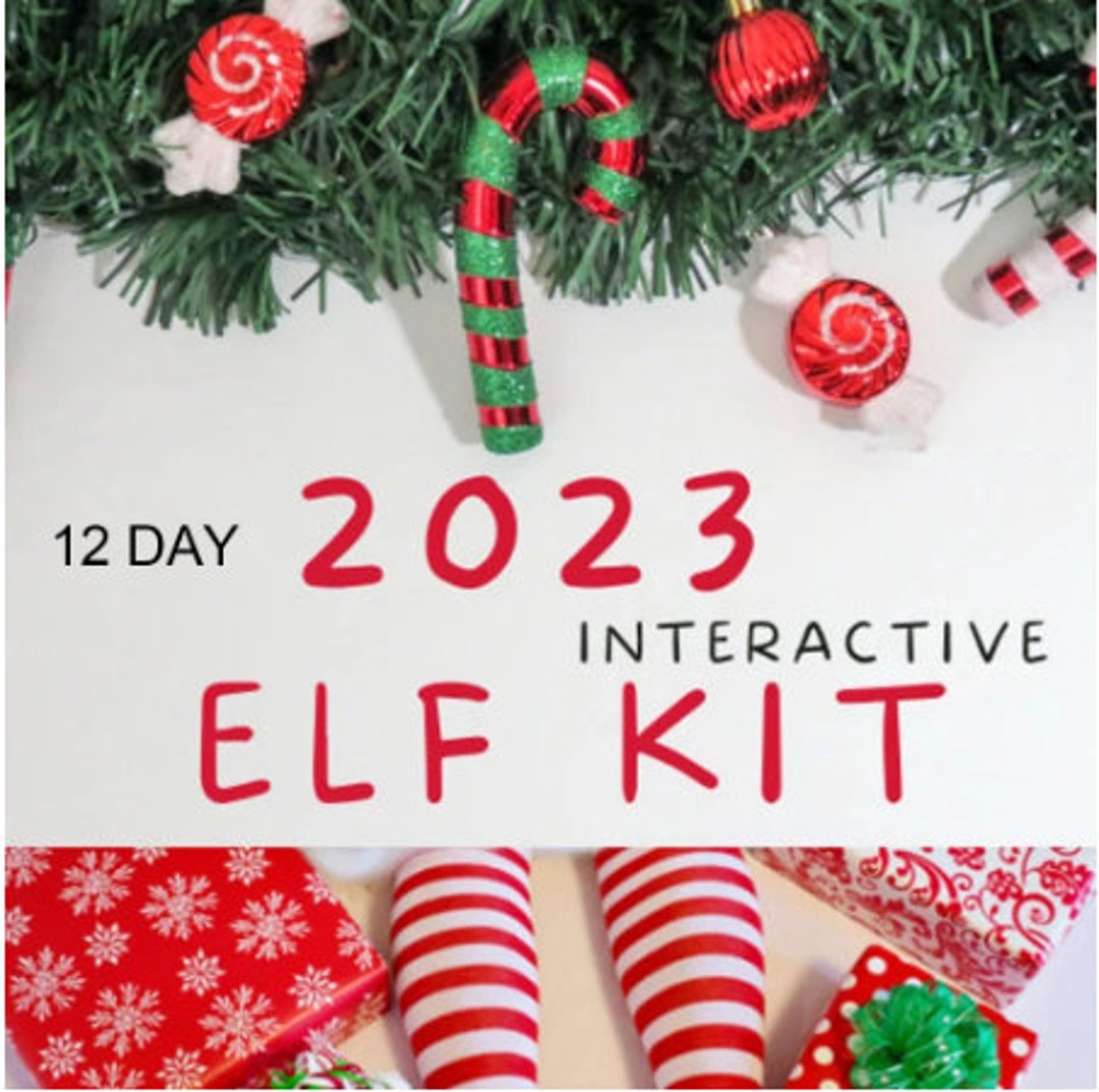 Christmas Elf Kits 12 Day and 24 Day Props for Dolls Christmas Elf Kits ...