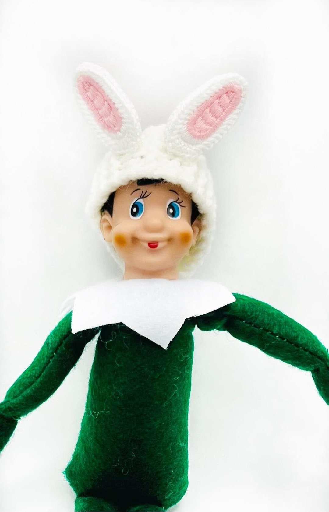 Crochet Miniature Rabbit Ears / Easter Headband for Dolls / Mini Bunny ...