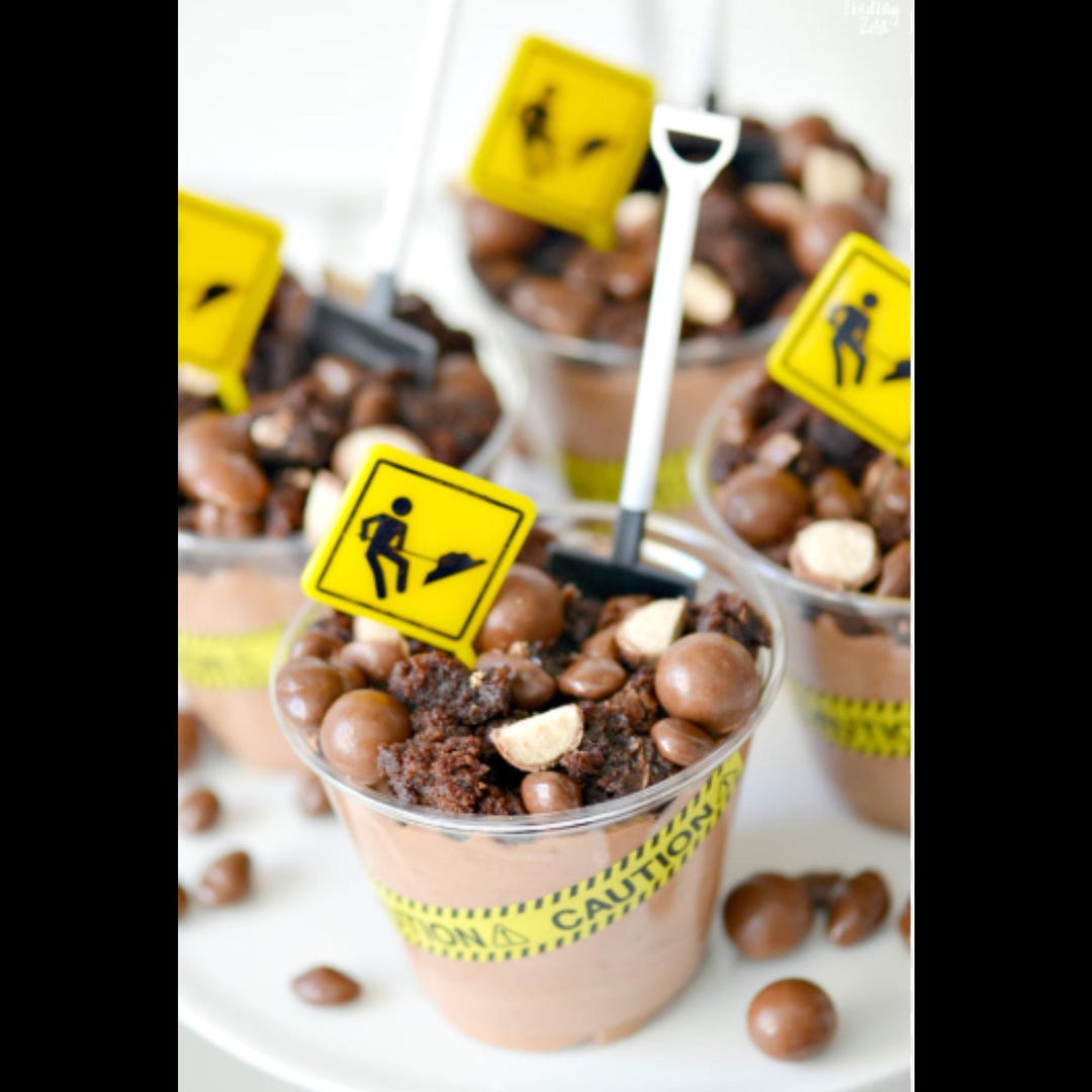 Construction Party/shovel Spoon/ Cupcake Toppers 10 Pc Set - Etsy