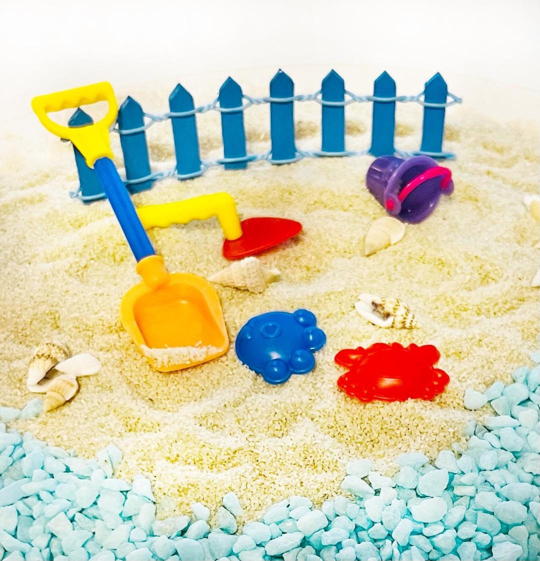 Miniature Beach Toys Dollhouse Accessory Mini Beach Shovel Bucket Fairy ...