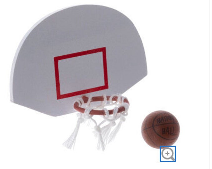 Elf Prop Miniature Basketball Goal 12 Doll Accessories Mini Basketball ...
