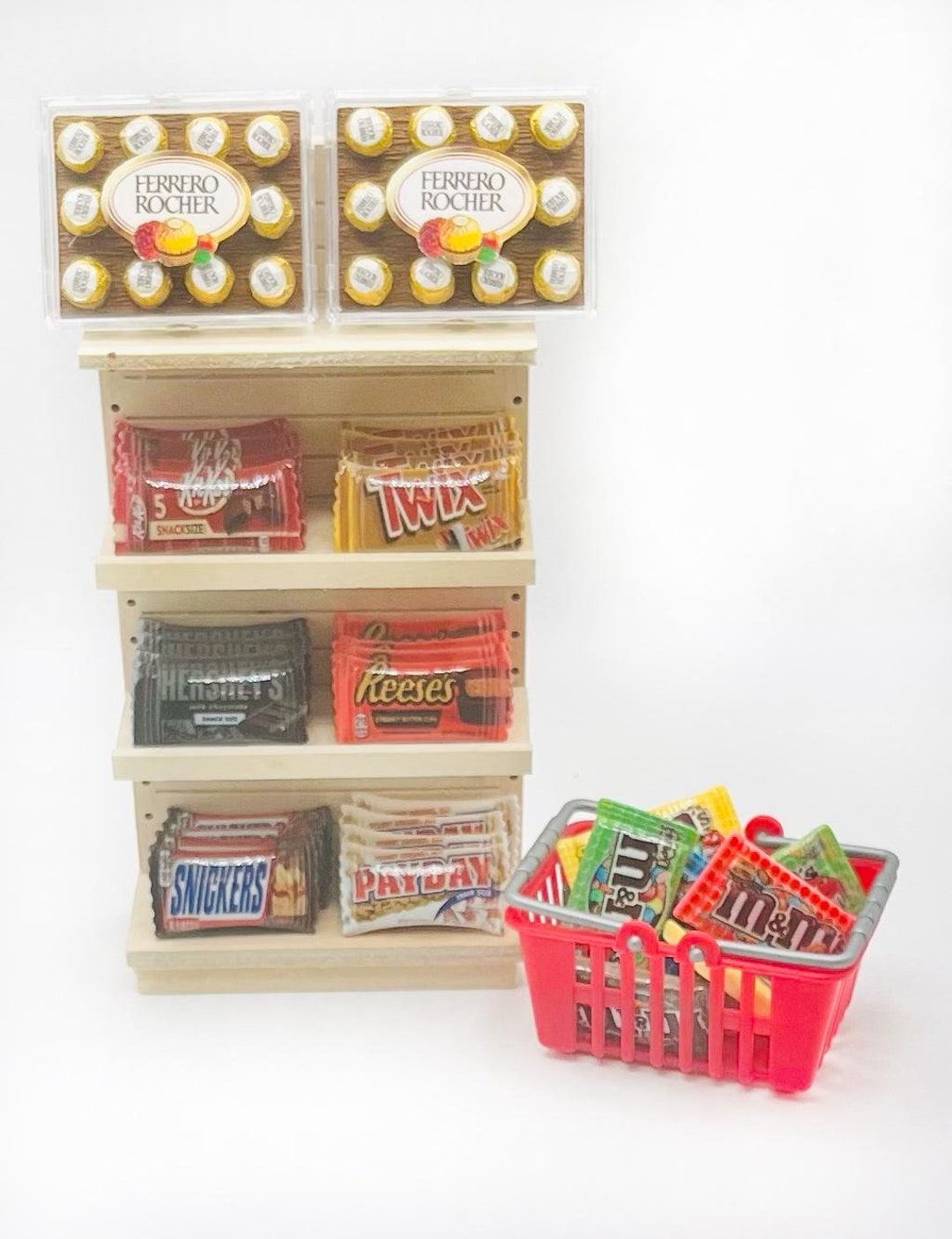 Elf Prop Candy Bars Miniature Doll Chocolate Bars - Etsy