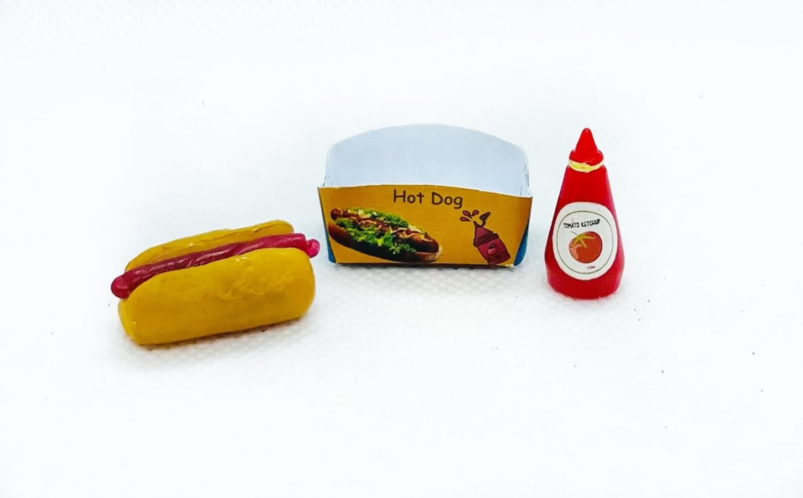 Miniature Hot Dog Stand Pretend Vendor Cart Market Stand Doll - Etsy