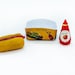 Miniature Hot Dog Stand Pretend Vendor Cart Market Stand Doll ...