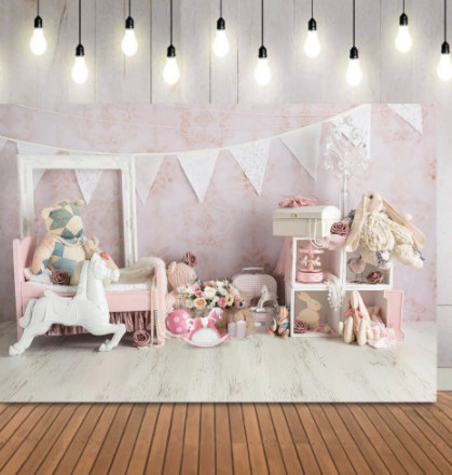 Backdrop Baby Birthday Themed Party Backdrop for Photography - Etsy