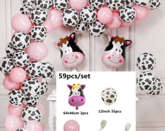 Farm Animal Barnyard Balloon Arch Birthday Balloons 102 pc | Etsy