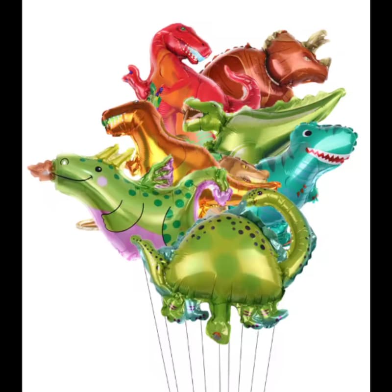 Large Dinosaur Balloons - Etsy